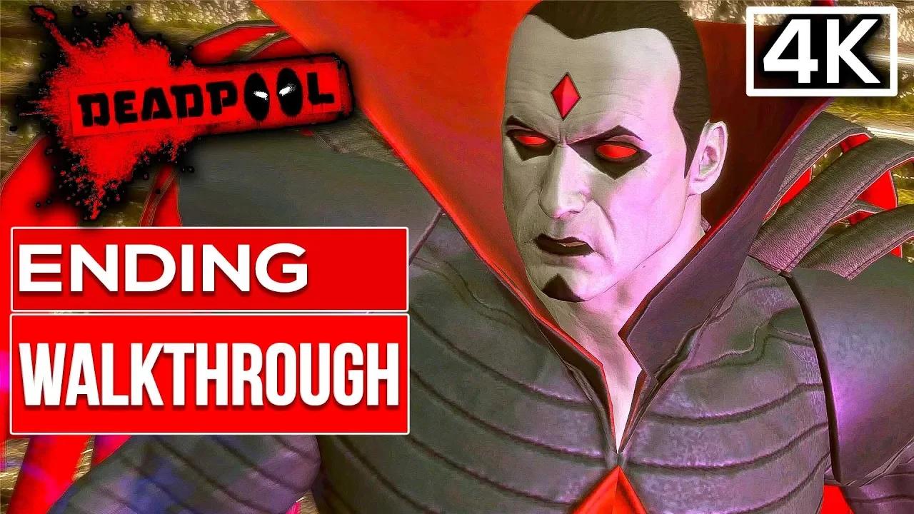 🔴 DEADPOOL Walkthrough PART 9 (ENDING) | Chapter 8 - Front Gates of ...