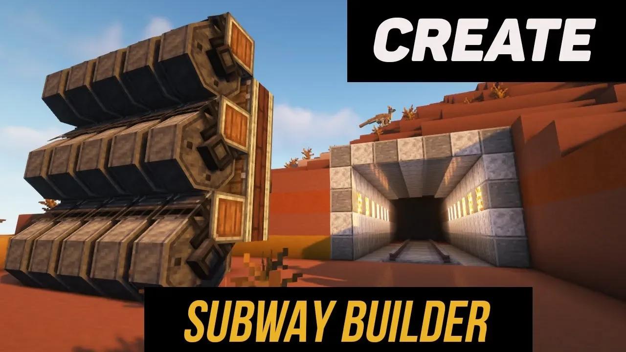 Create subway builder Tutorial / guide 1.18.2 - 1.19.2 (minecraft java ...