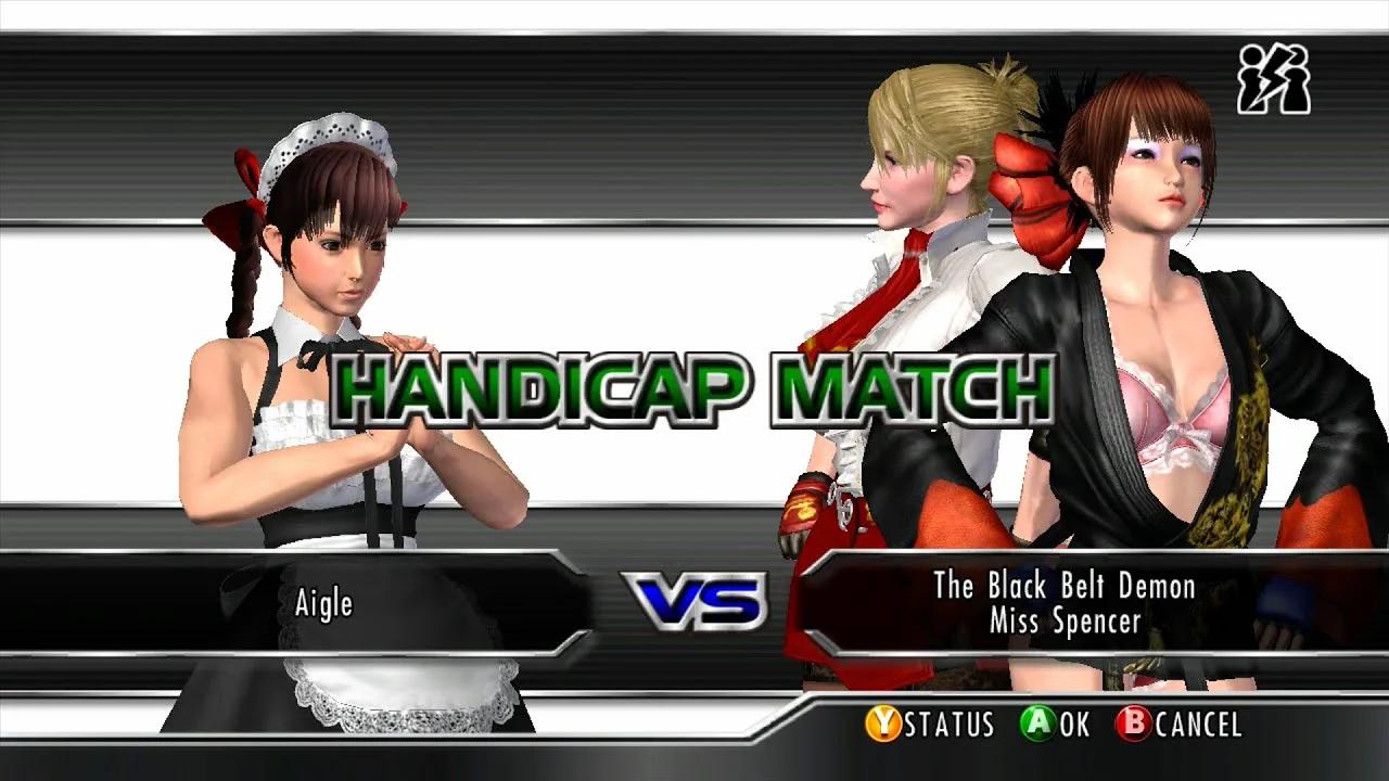 Maid Aigle Ryona 【vs BBD and Spencer】Rumble Roses ryona