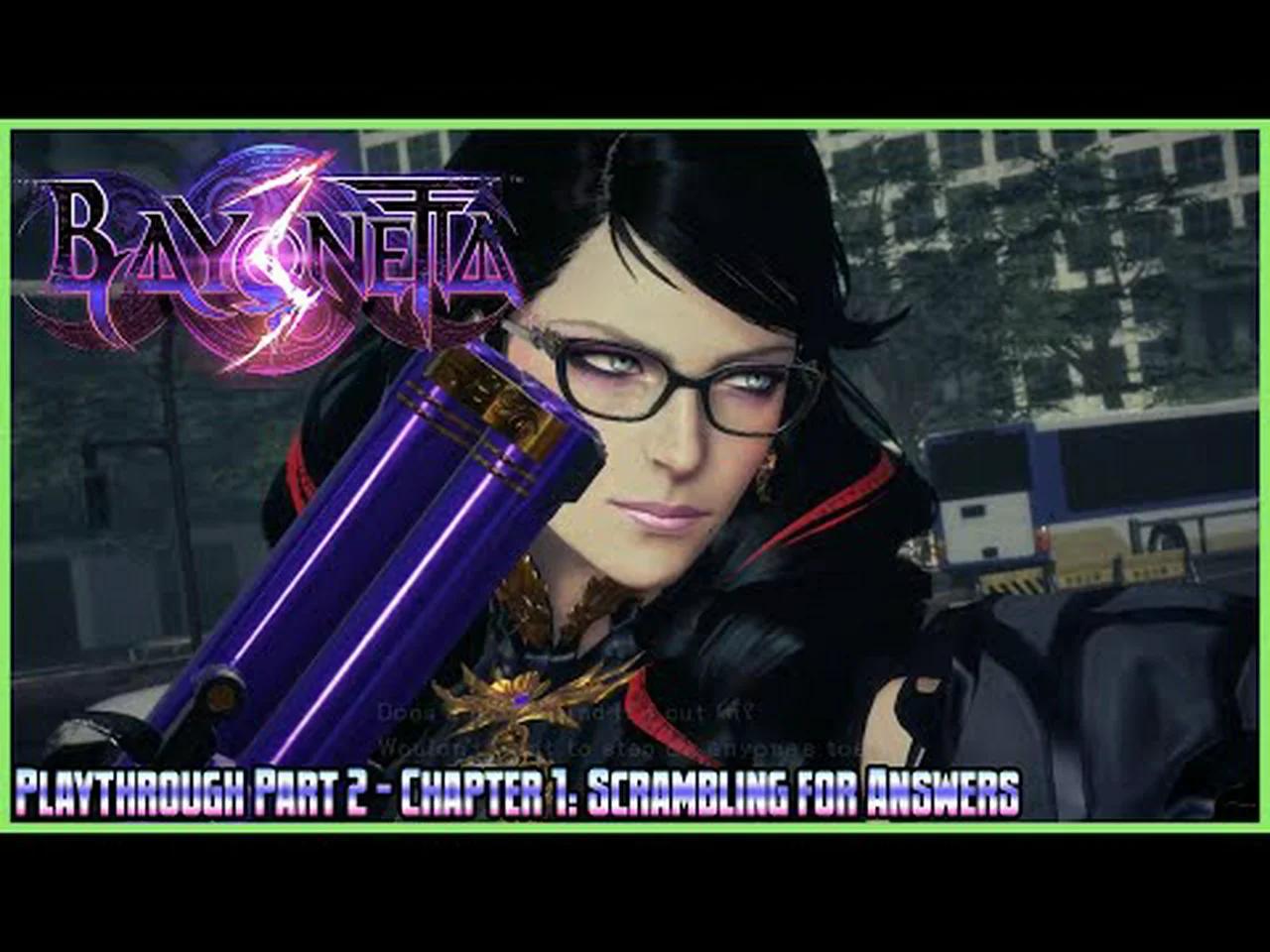 Bayonetta 3 Playthrough Part 2 – Chapter 1: Scrambling for Answers