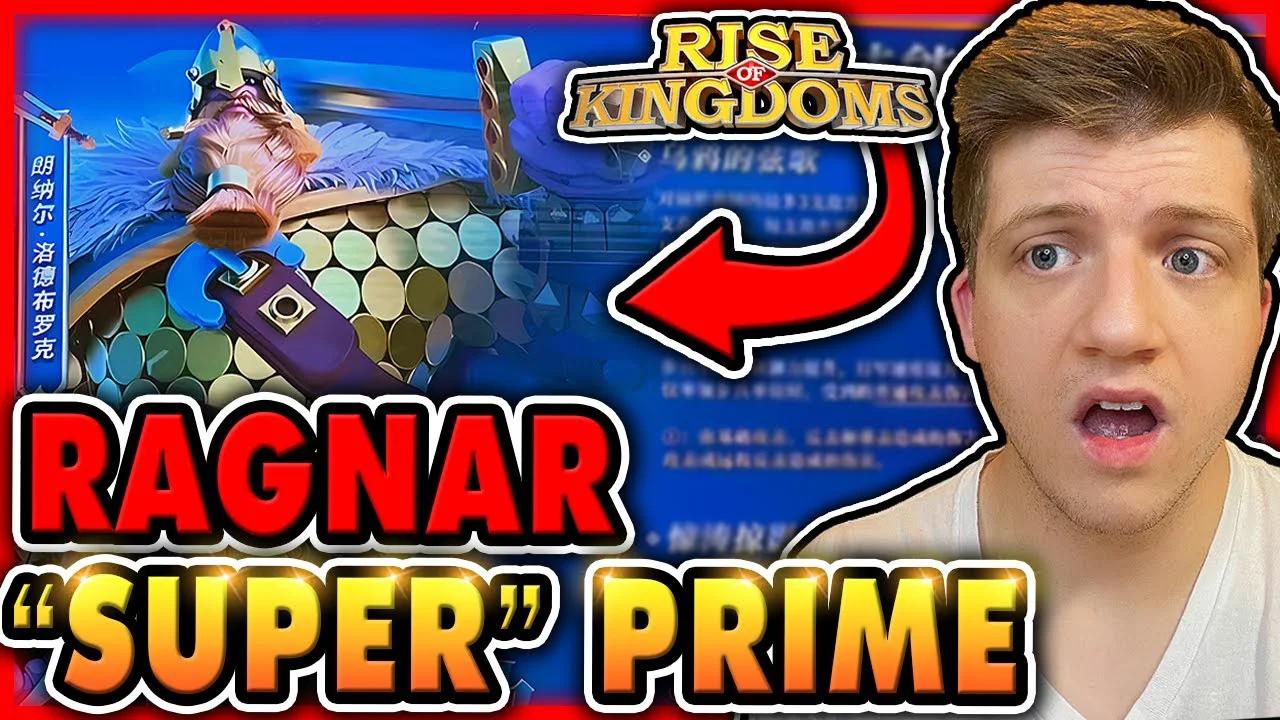 New INFANTRY Legendary Ragnar PRIME in Rise of Kingdoms