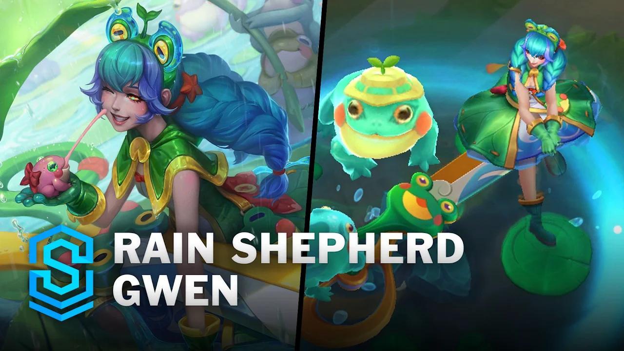 Rain Shepherd Gwen Skin Spotlight - Pre-Release - PBE Preview - League ...
