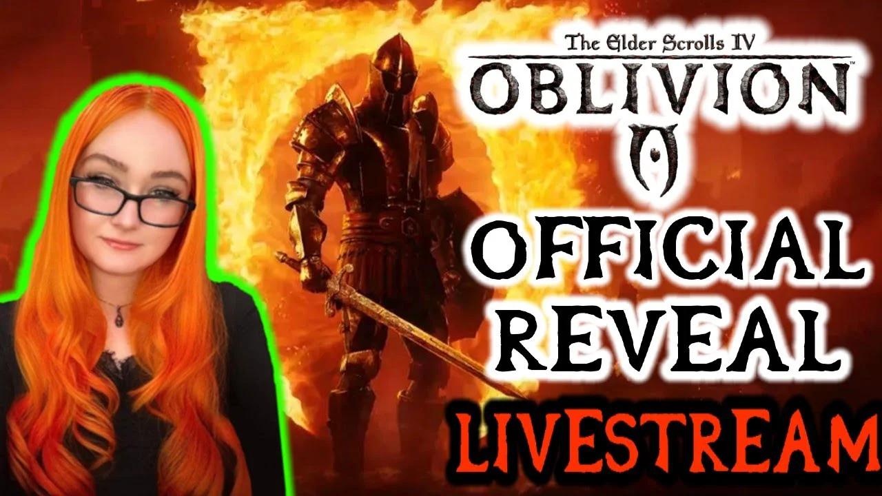🔴 Elder Scrolls IV: Oblivion Remaster Reveal Event, Todd Sells Us $70 Horse Armor LIVESTREAM