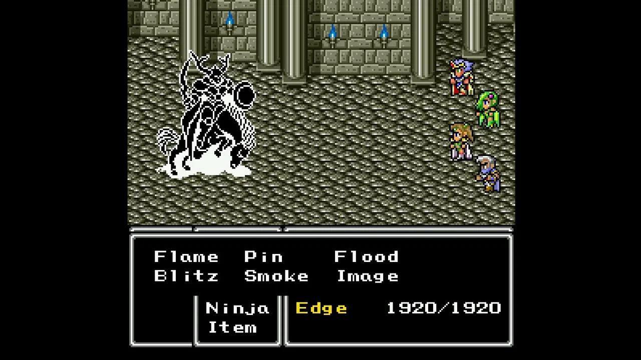 Final Fantasy IV (SNES) - Baron Castle - Odin
