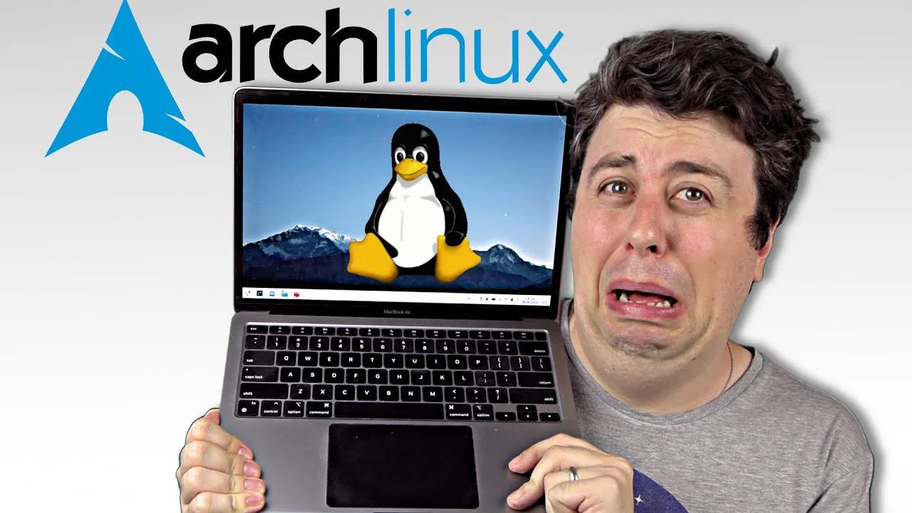 Mac User Installs Arch Linux for First Time