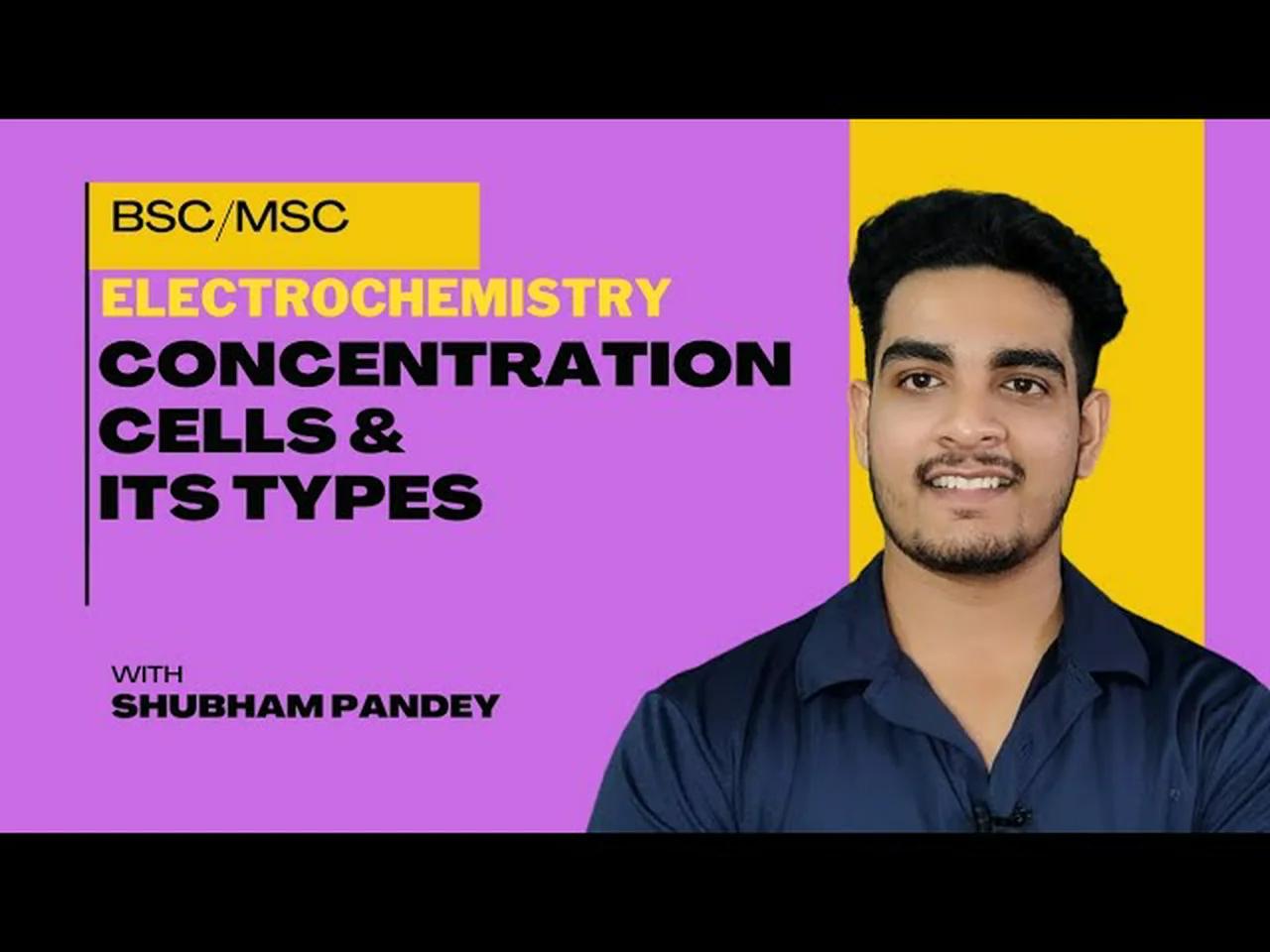 Concentration Cells | Types of Concentration Cells| Electrochemistry ...