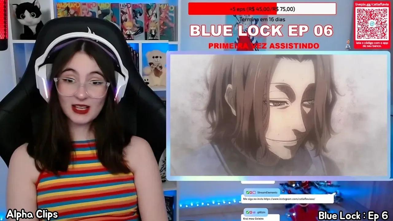 Catia Flavia - O TRAIDOR | Blue Lock | Ep 6 ( React )