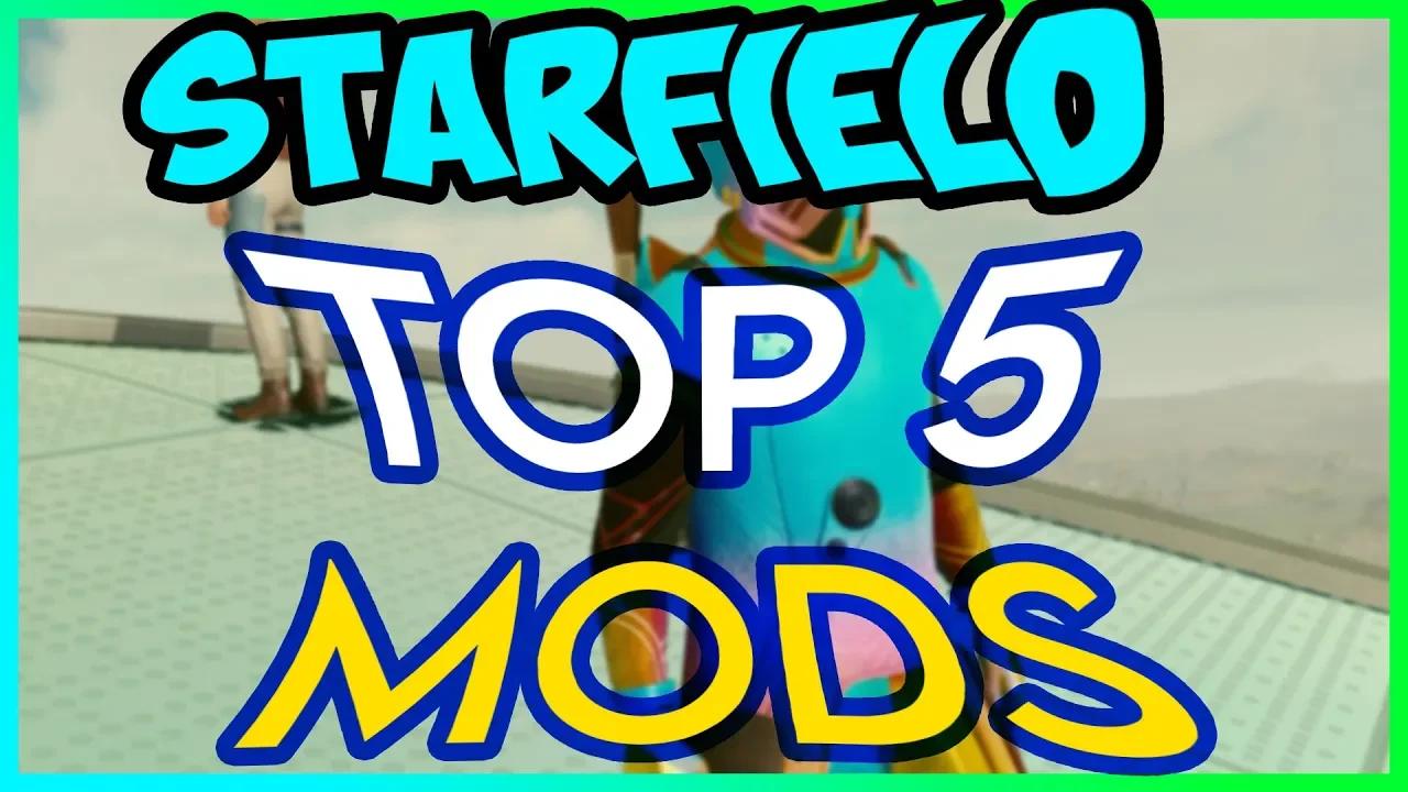 Starfield Top 5 Cool Mods!!!! Starfield Mod Compilation 5!!!!
