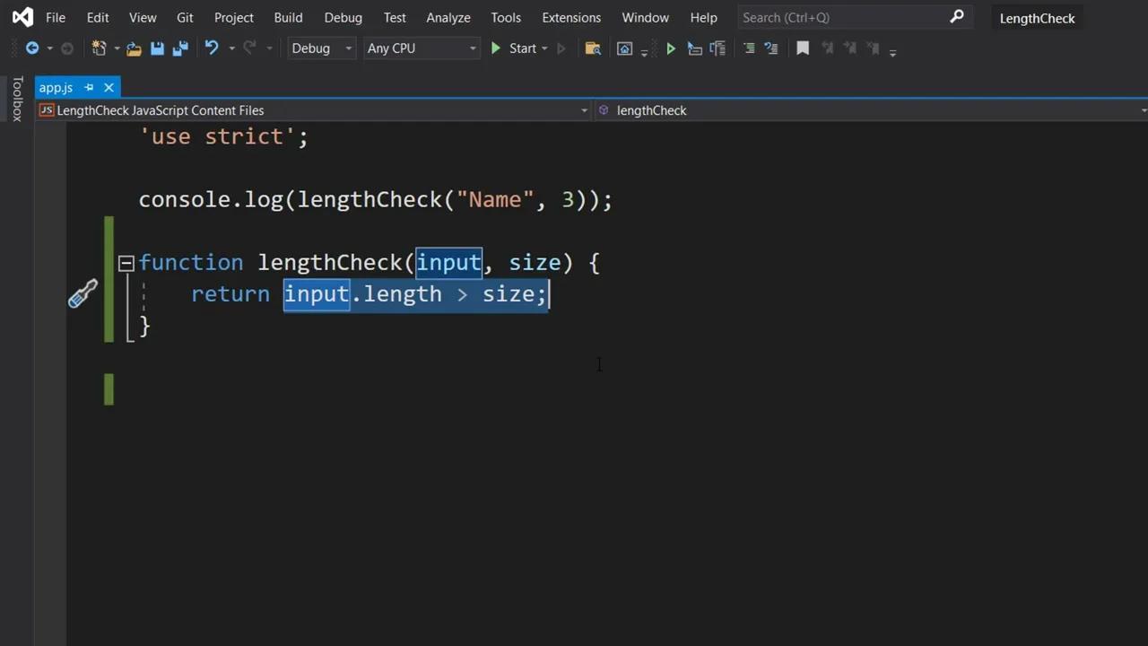 Javascript Validation Length Check Tutorial Part 1