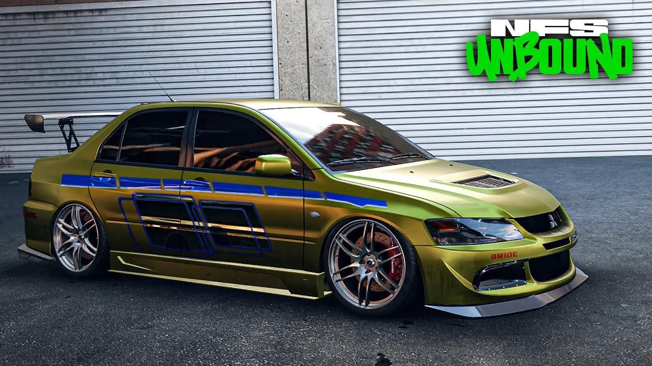 Need for Speed Unbound - Paul Walker Mitsubishi Lancer Evolution IX ...