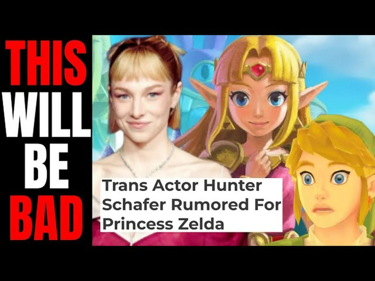 Trans Actor Hunter Schafer To Play ZELDA?!? | DISASTER For Nintendo