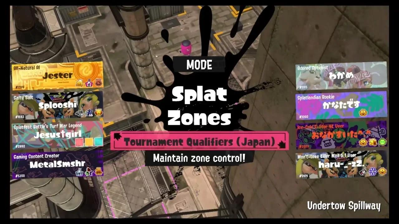 Splatoon 3 - Challenge Mode: Tournament Qualifiers (Japan)