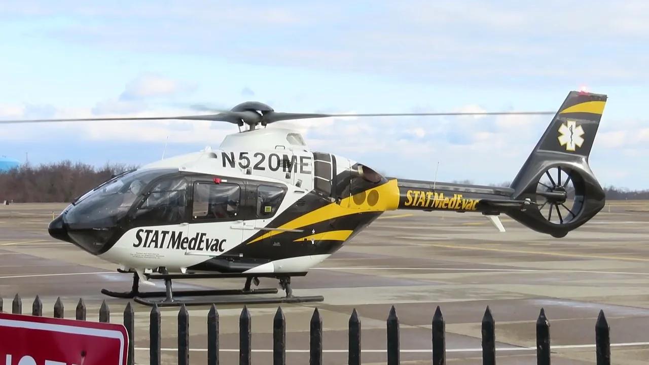 N520ME - STAT MedEvac 3 Taking Off