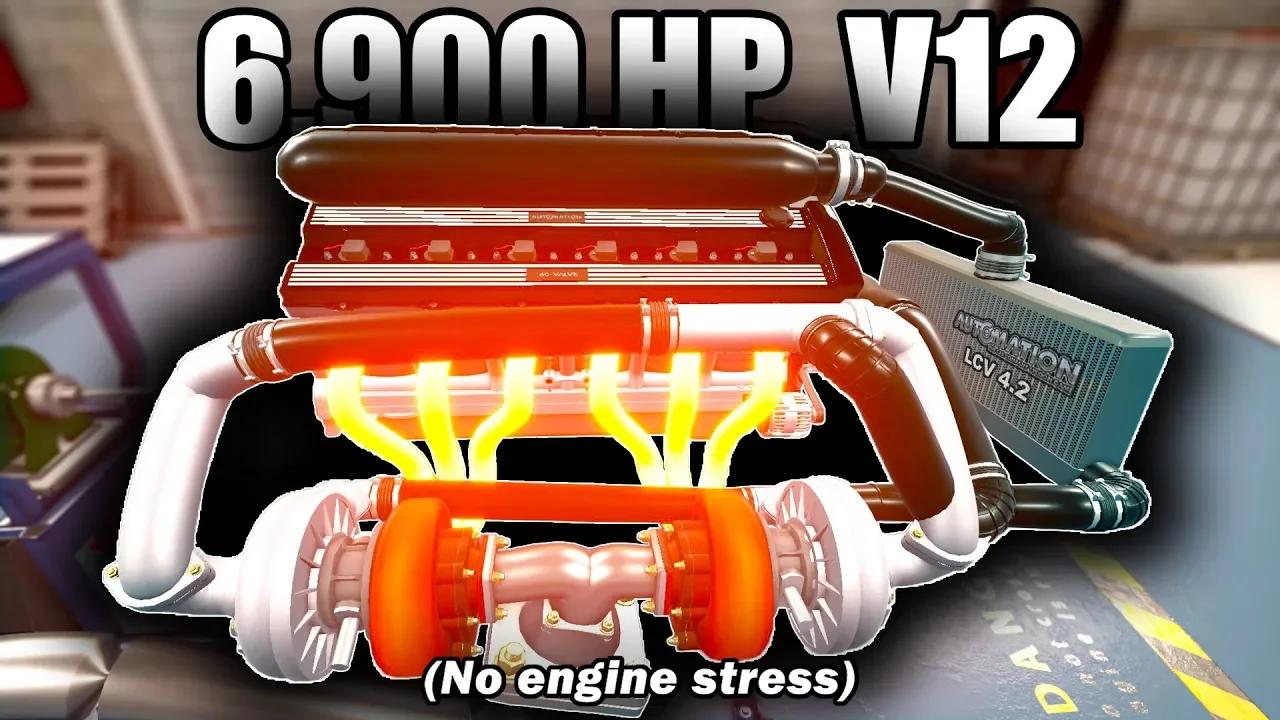 The Ultimate, No Stress V12 Engine Ever! | Automation The Car Company ...