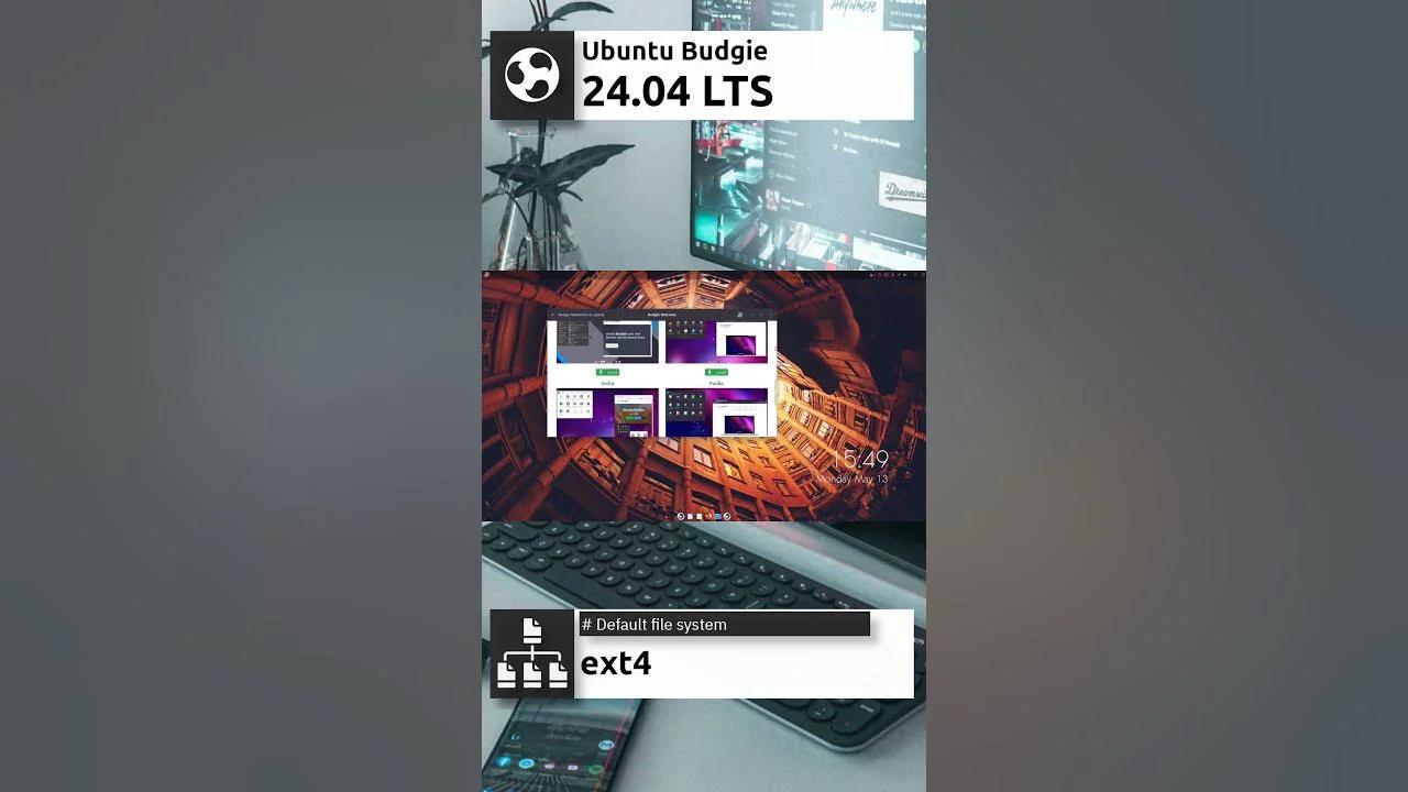 Ubuntu Budgie 24.04 LTS Quick Overview #shorts