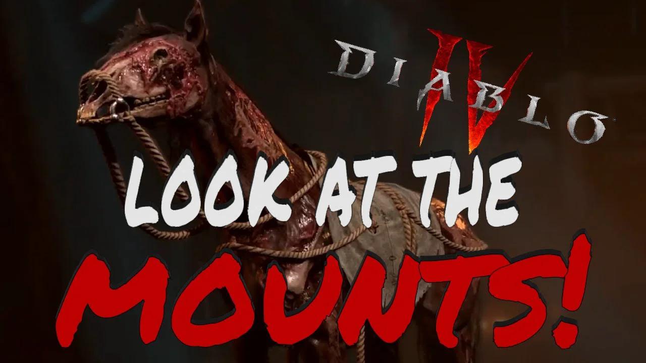 Diablo 4 Mounts - A First Look