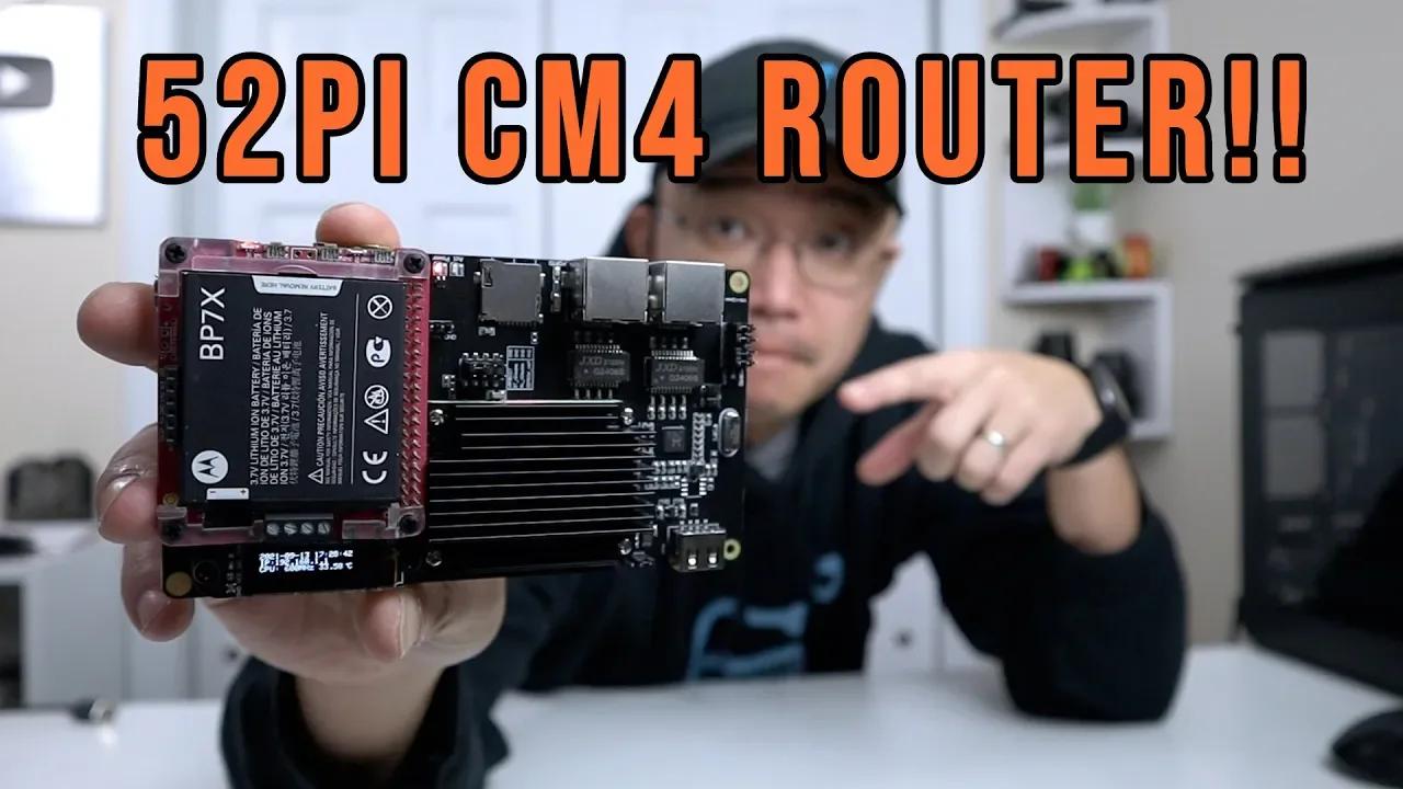 Checking Out 52Pi CM4 Router Review