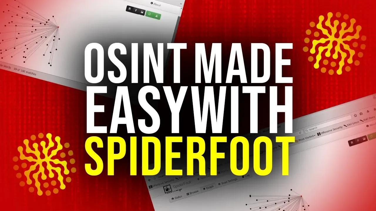Automating OSINT with Spiderfoot! Leak all the information about a target! Automating OSINT with Spiderfoot! Leak all the information about a target!