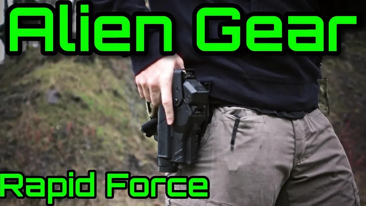 The Best Duty Holster? - Alien Gear Rapid Force Level 3 Duty Holster