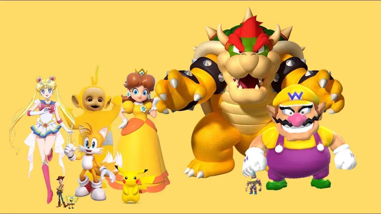 Yellow Characters sing Bad Apple (REMASTERED)