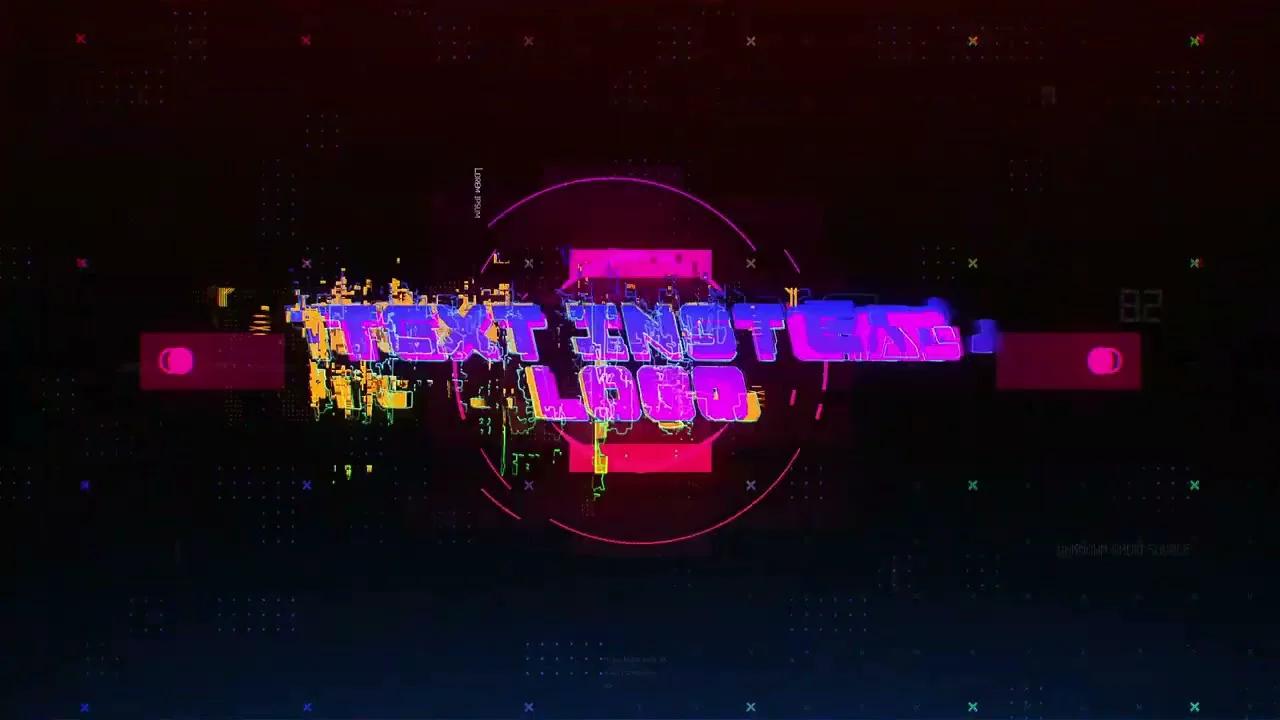 FREE Template Cyber Intro - AFTER EFFECTS
