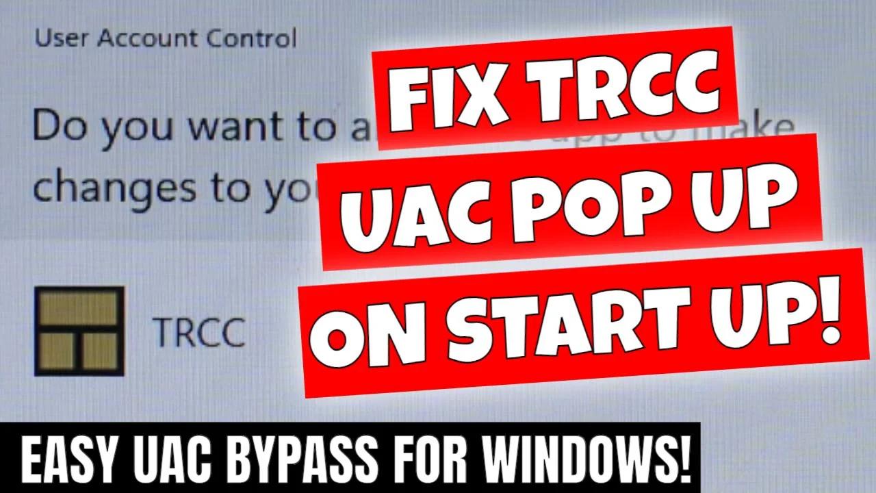 How To Fix UAC Pop Up At Windows Boot With Thermalright Control Centre ...