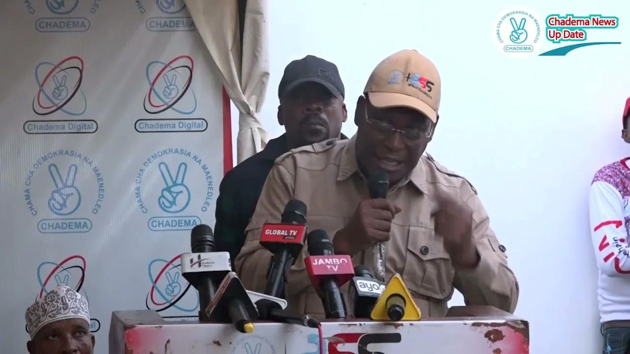 CHADEMA KUITAKA SERIKALI KURUHUSU VYOMBO VYA UCHUNGUZI VYA KITAIFA KUJA ...