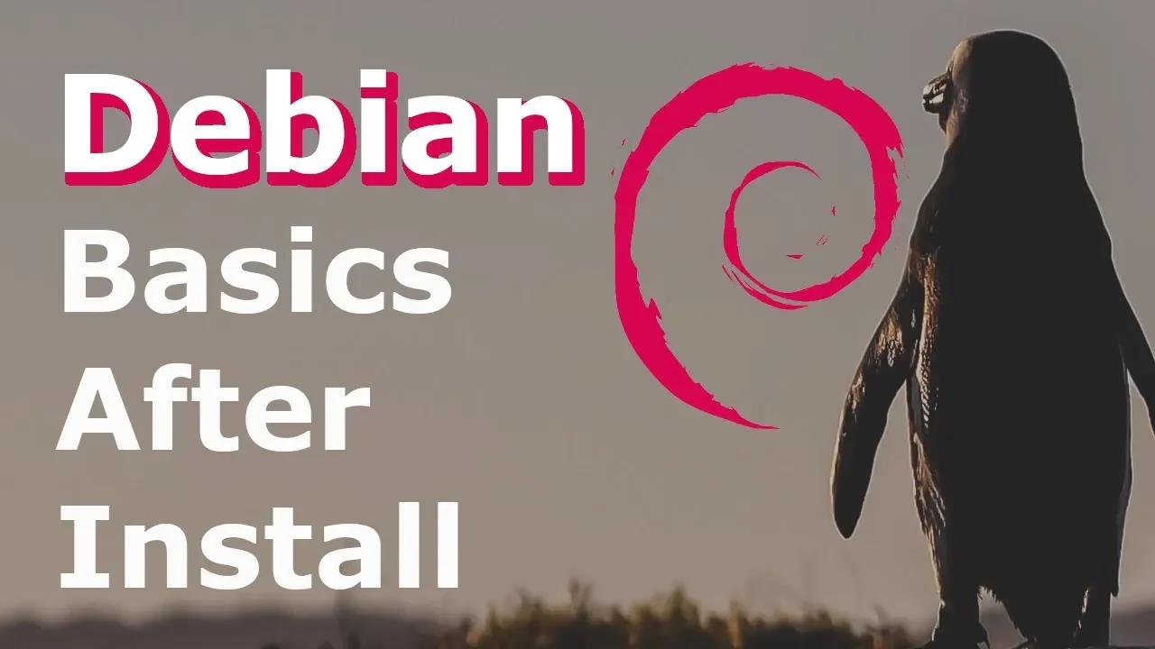 Debian 10 Linux | Beginners Basics after Install | Run Windows Programs ...