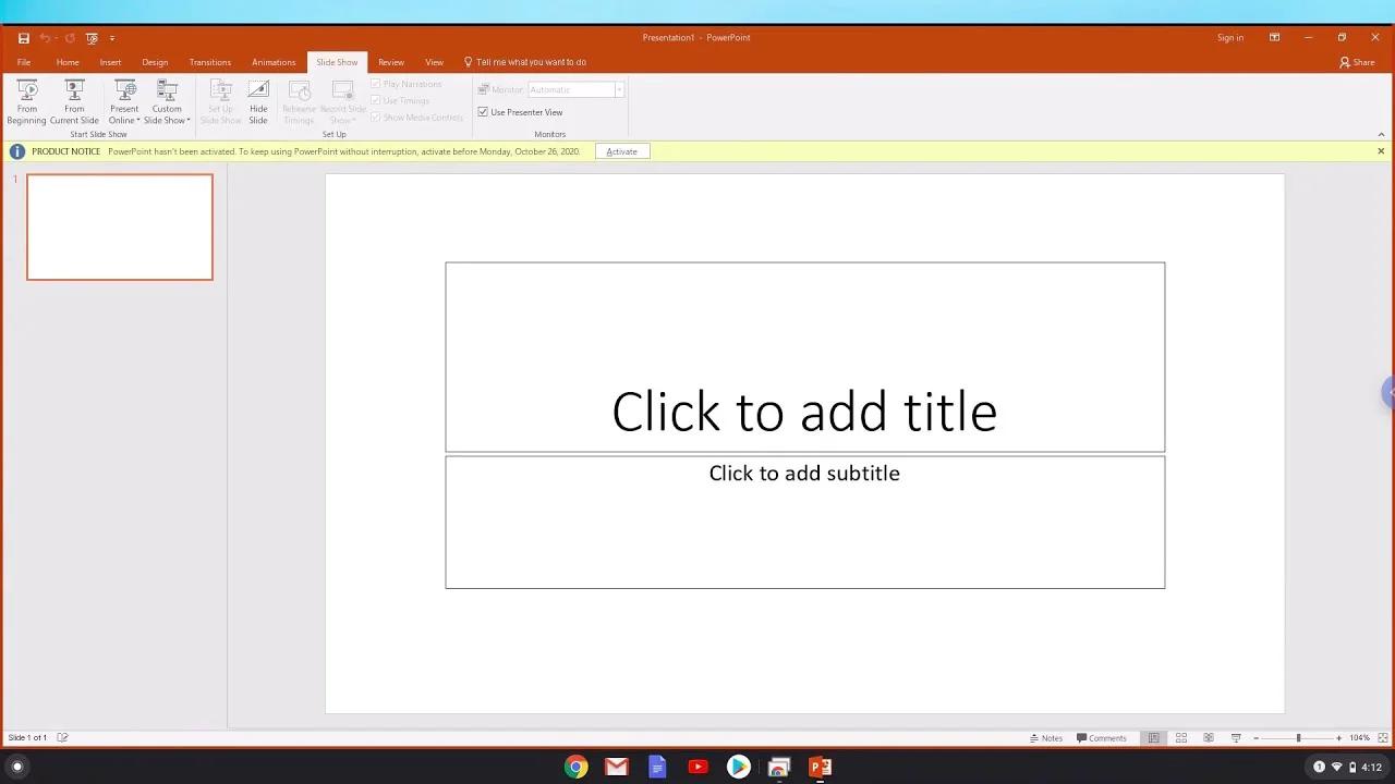 How to install Microsoft Office 2016 on a Chromebook with Crossover 20
