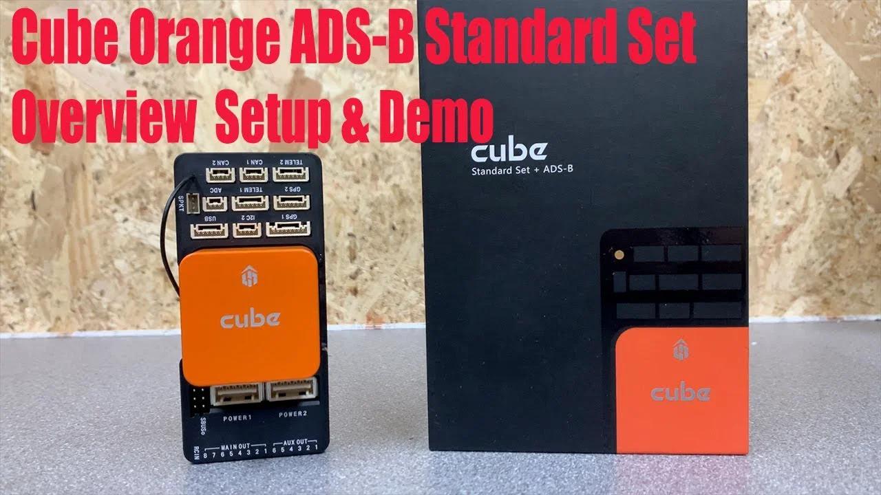 The Cube Orange Autopilot/Flight Controller With ADS-B Overview, Setup ...