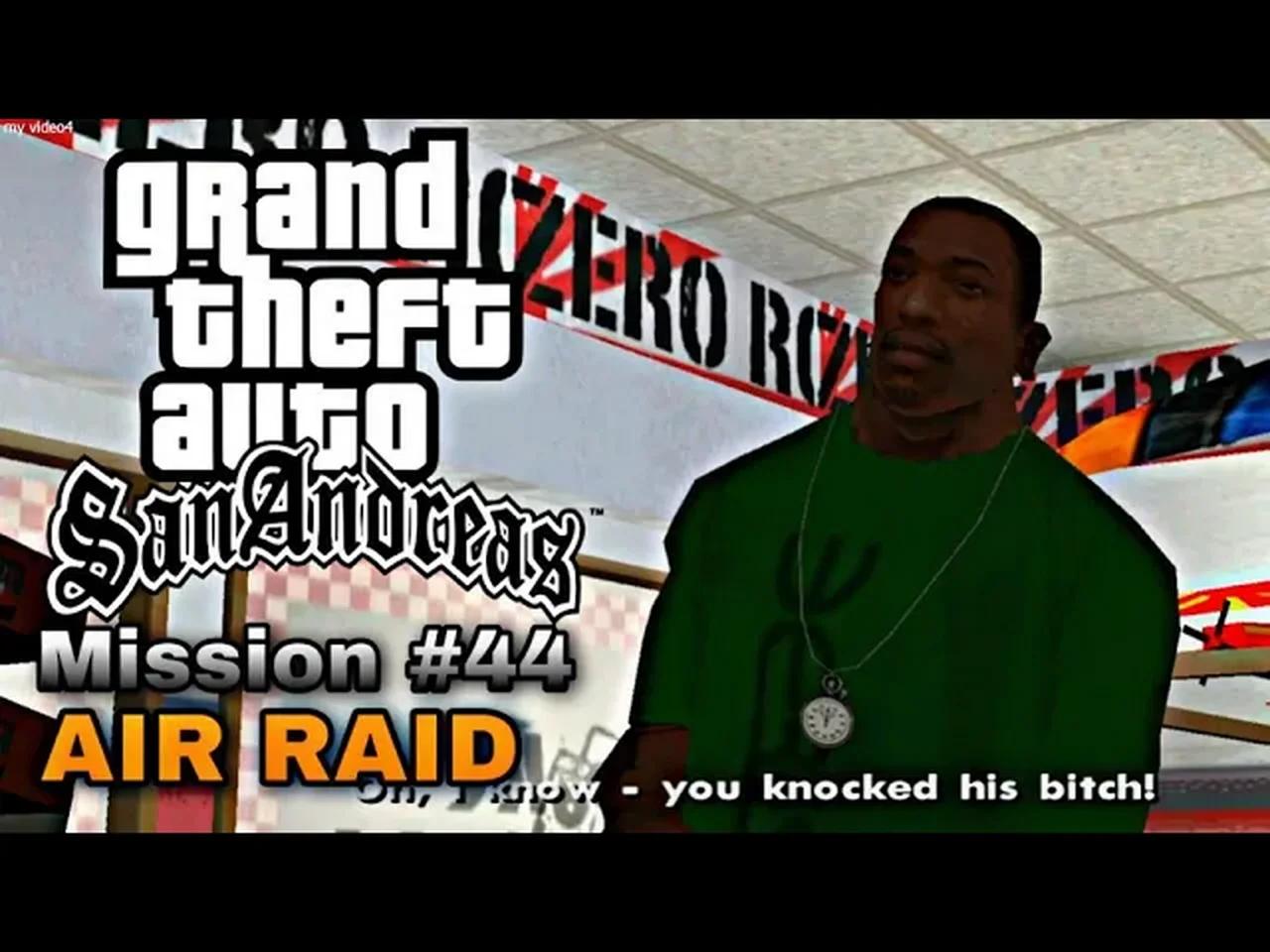 GTA San Andreas - Walkthrough, Mission #44 - Air Raid (PC / PS5)