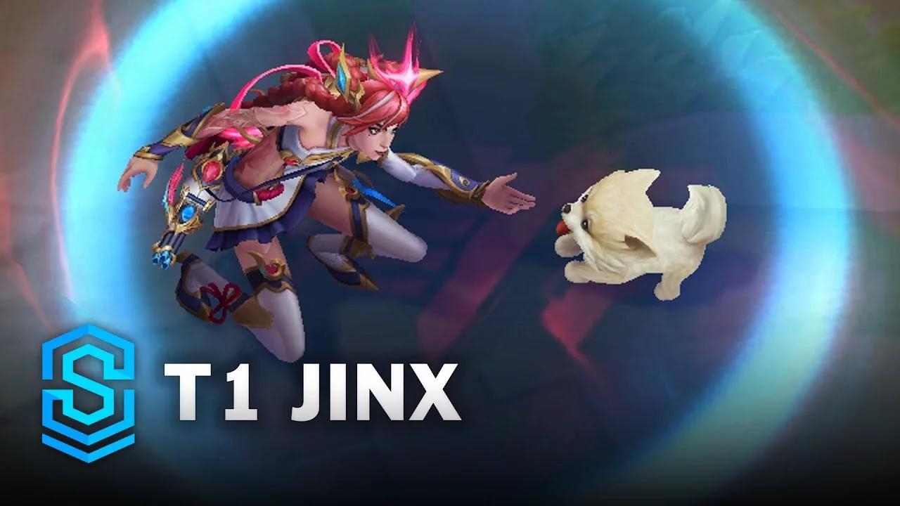 T1 Jinx Skin Spotlight - Pre-Release - PBE Preview - League of Legends