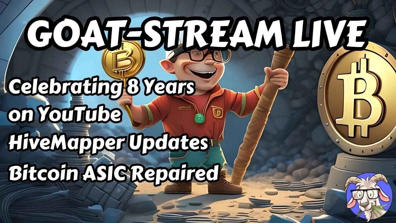 Celebrating 8 Years on YouTube | GOAT-Stream Live