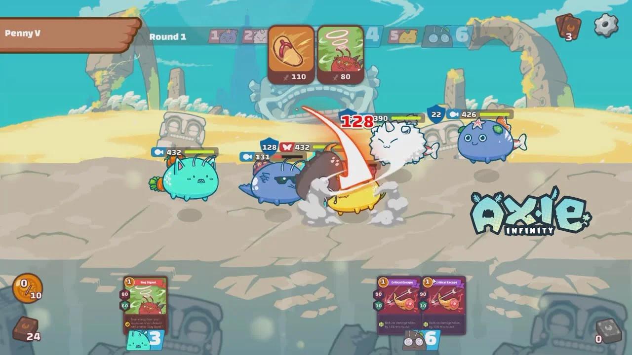 Early Morning Axie Infinity Arena Session