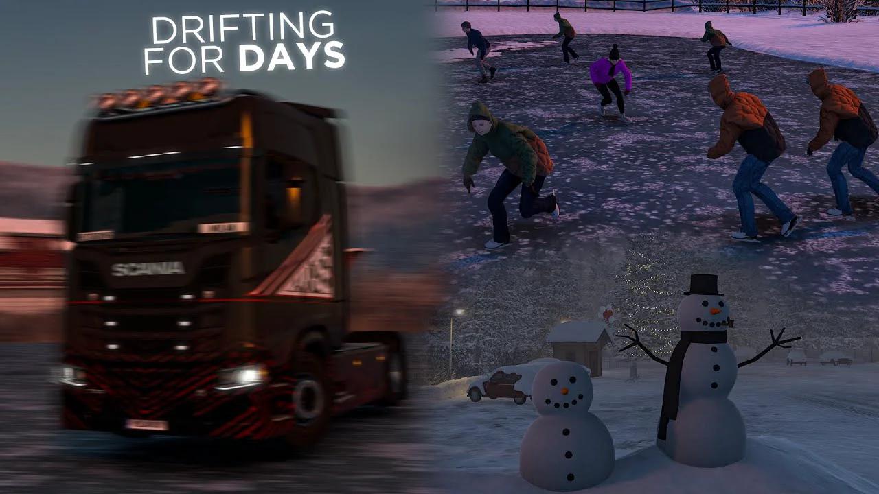 ETS2 Winterland (Official Snow) Details & Features!