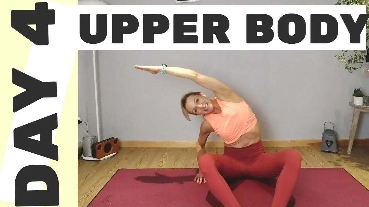 DAY 4: UPPER BODY - Pilates 8-Day Challenge