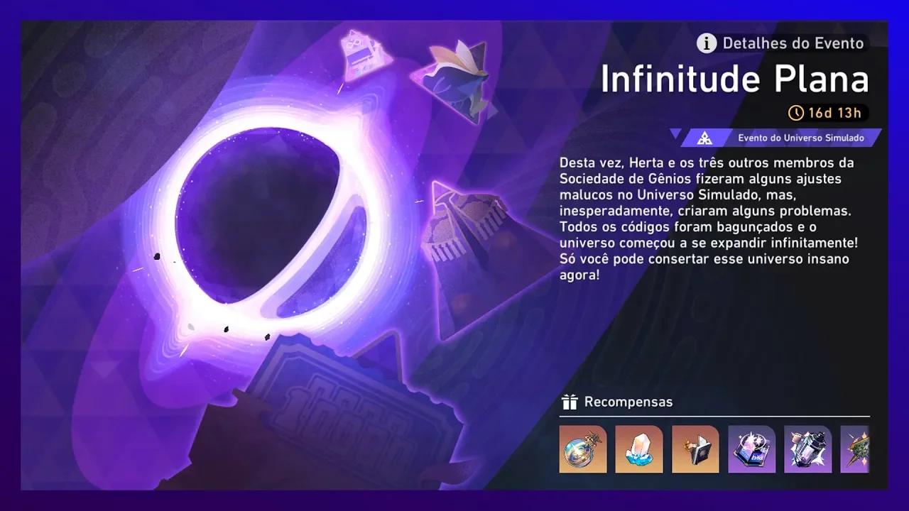 🌟Honkai Star Rail #97 - EVENTO - Infinitude Plana - Melhoria de ...