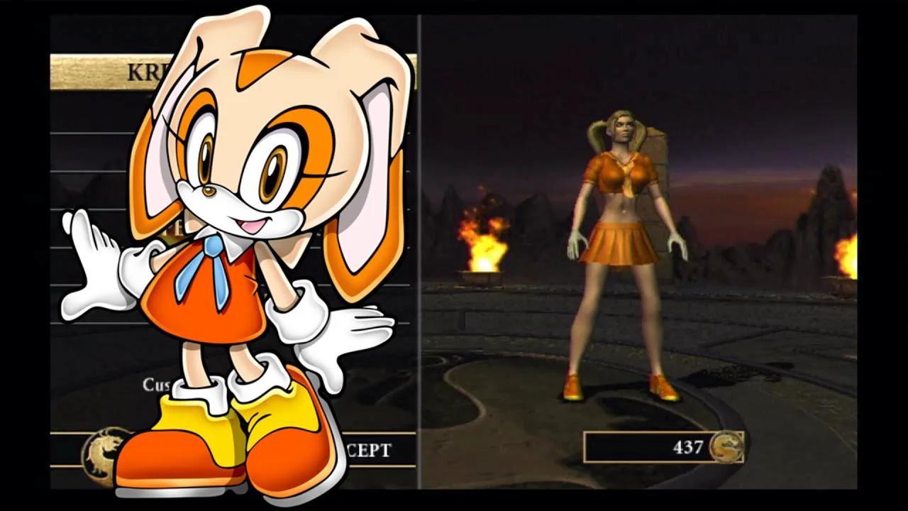Creating Cream the Rabbit (Sonic X) - Mortal Kombat Armageddon (PS2) No ...