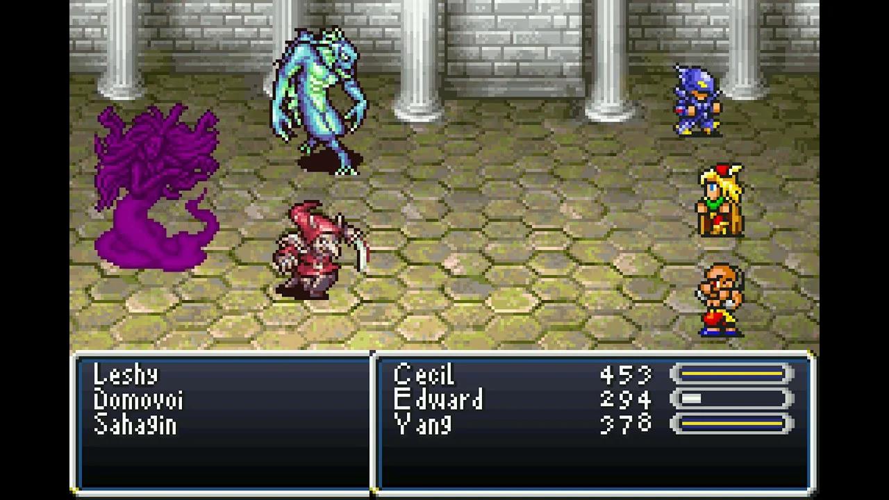 Final Fantasy IV Advance - Fabul Castle - Various Enemy Forces
