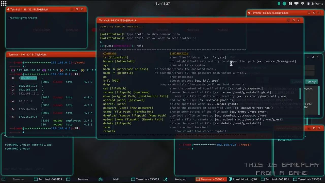 Testing the GhostShell multi tool - Guide 25 - Grey Hack 0.7.3