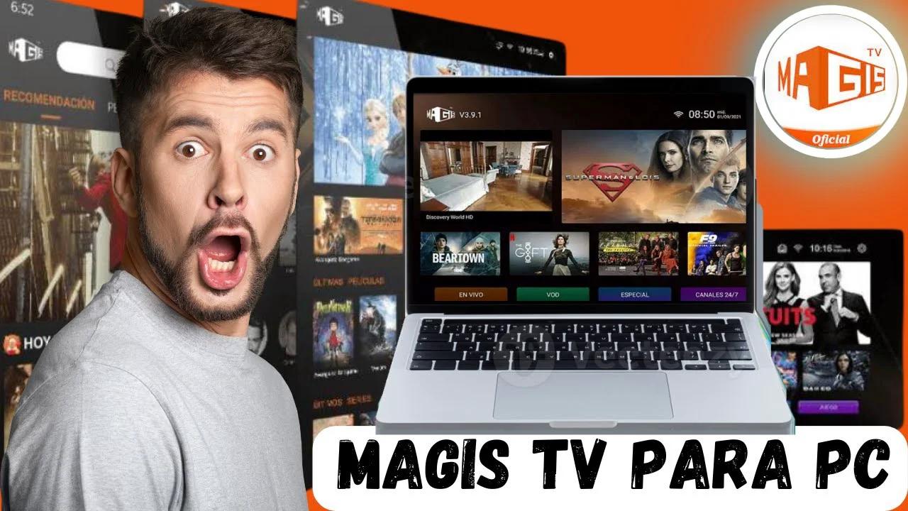 📥Como instalar MAGIS TV en PC💻| MAGIS TV para PC 2024 (Última Versión)