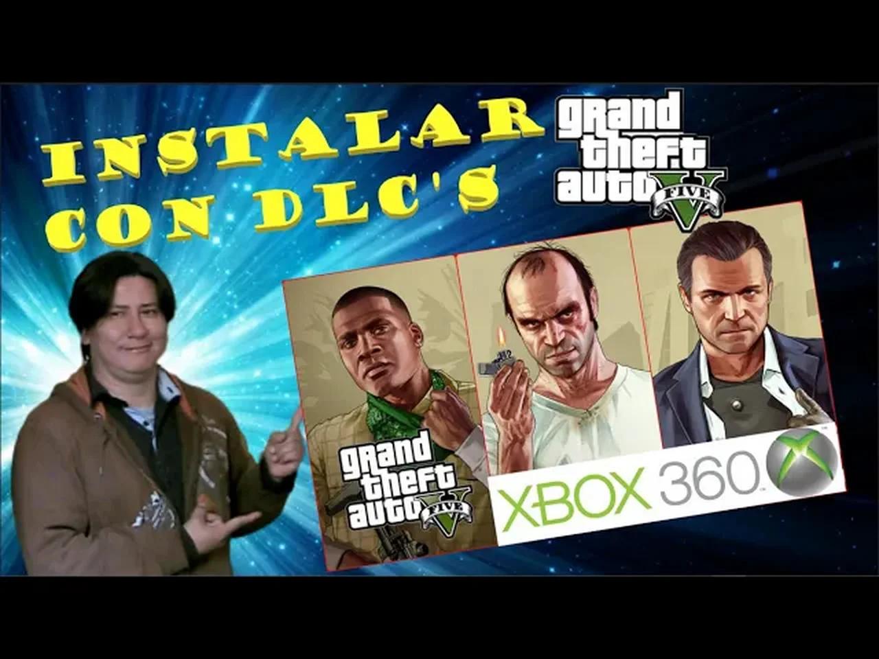 INSTALAR GTA V CON DLC'S (xbox 360 rgh)