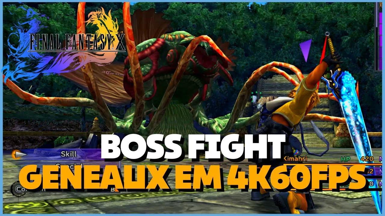 Final Fantasy X Hd Remaster | Boss: Fight Sinspawn Geneaux | 4K60FPS