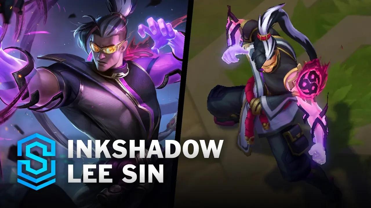 Inkshadow Lee Sin Skin Spotlight - Pre-Release - PBE Preview - League ...
