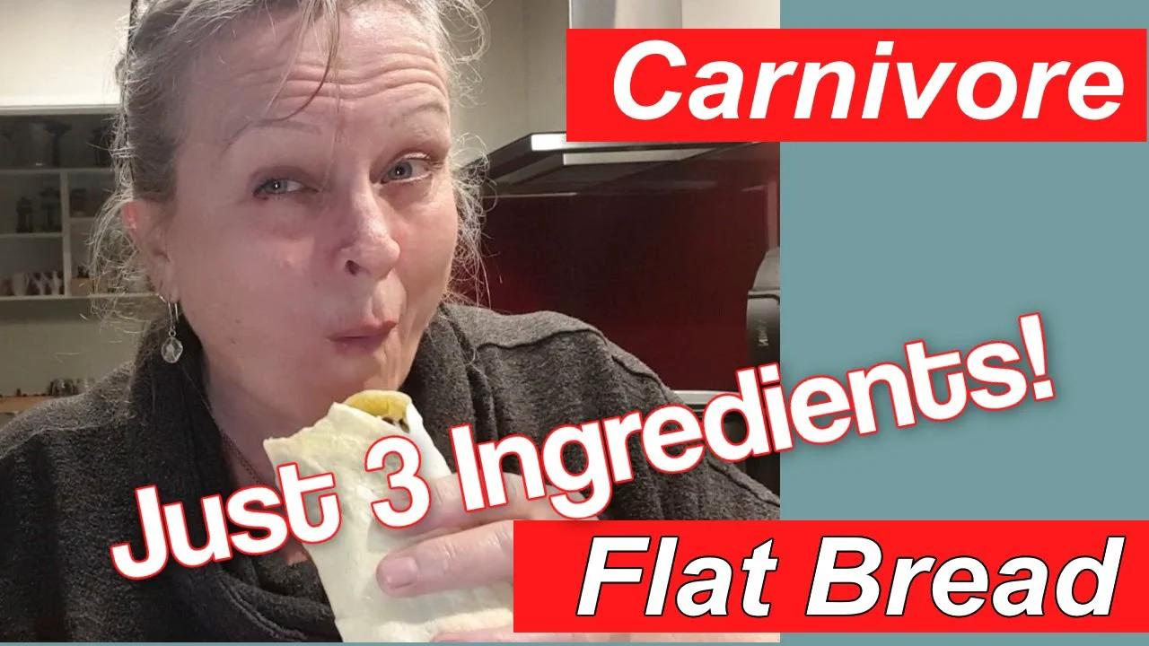 Carnivore Diet Flat Bread Recipe aka Carnivore Diet Egg Wrap Recipe ...