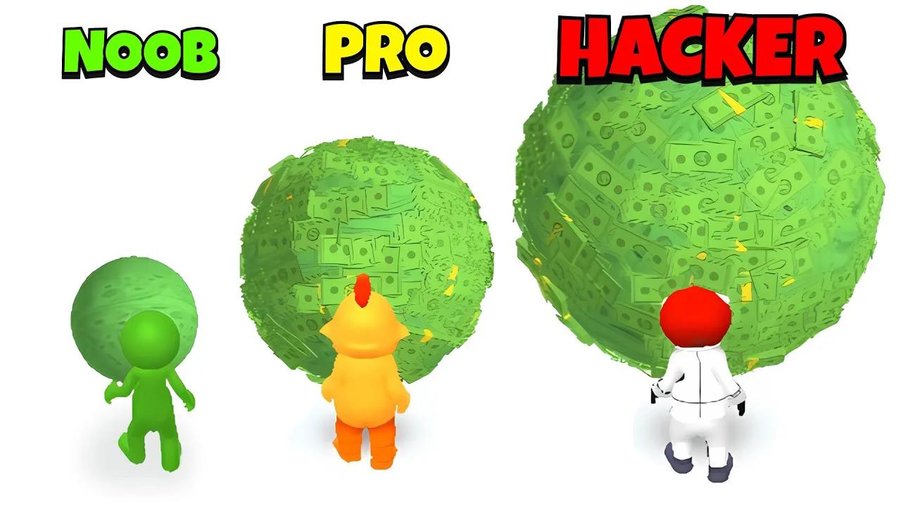 🤢 NOOB 😎 PRO 😈 HACKER | Money Roll 3D | iOS - Android APK