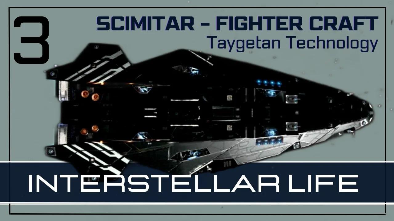Interstellar Life 3 - Scimitars - FIGHTER CRAFT - Athena Swaruu