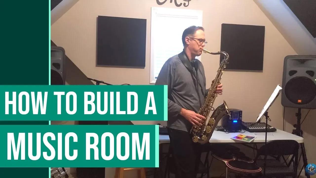 DIY MUSIC ROOM | Home Recording Studio | Installing Primacoustic ...