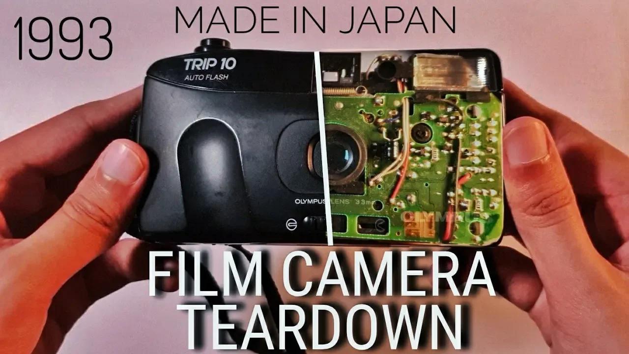 Olympus Trip 10 Film Camera (1993) Teardown!
