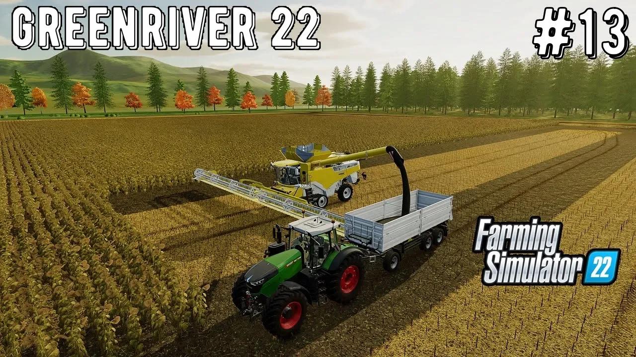 farming Simulator 22 fs22 timelapse Ep # 13 GreenRiver 22 fs22 Mods